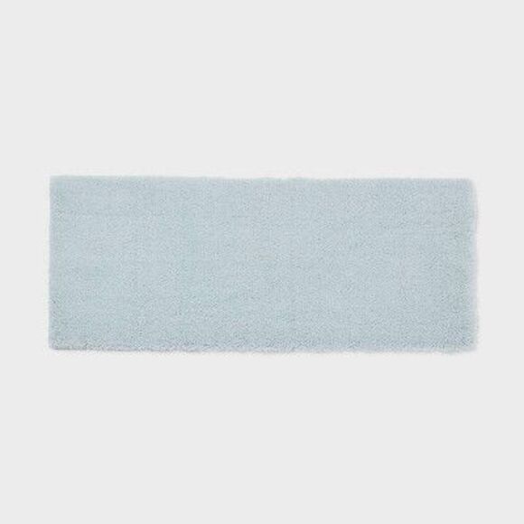 Threshold | Bath | Threshold Tufted 6x24 Bath Rug Runner High Pile Blue ...